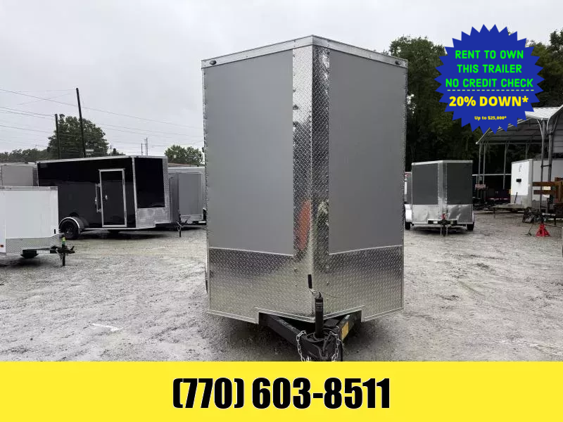 2025-Other-6x12-Enclosed-Trailer-7-Foot-Interior-Height-.080-Poly-Skin ...